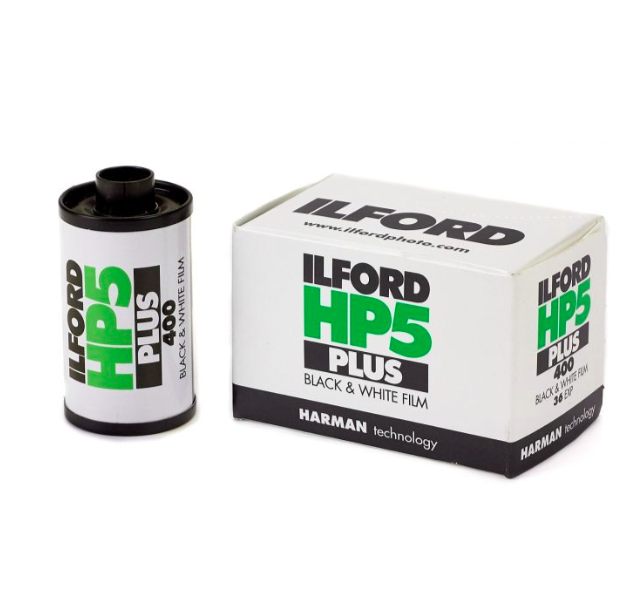 Ilford HP5 Plus (HP5+) 135-36 Black and White 35mm Film - thephotoshop.ie