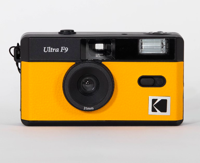 Kodak 35mm Film Camera Ultra F9 - Kodak Yellow - thephotoshop.ie