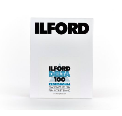 Ilford Delta 100 4x5 Large Format Sheet Film (25 sheet) - thephotoshop.ie